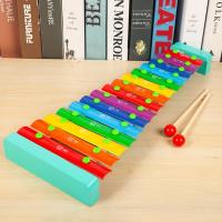 China Kids Wooden Xylophone 15 Tones Knock Piano Educational With 2 Mallets for sale