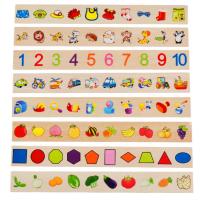 China Wooden Montessori Baby Toys Mathematical Knowledge Classification for sale