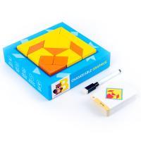 China Kids Wooden Toys Pattern Jigsaw Puzzle Creativity Tangram Montessori for sale