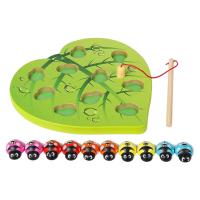 China Children Wooden Magnetic Games Fishing Toy Game Educational for sale