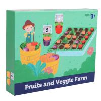 China Children'S Wooden Vegetable Farm Fruit Color Cognitive Classification Interactive for sale