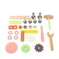 China Wooden Parent Child Interaction Play House Simulation Puzzle DIY Toy for sale