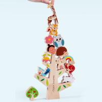 China Wooden Forest Music Animal Balanced String Beads Building Blocks Educational for sale