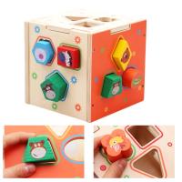 China Wooden Geometric Toy Teaching Aid Baby Brain Development Problem Solving for sale