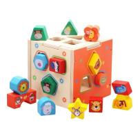 China Wooden Geometric Toy Teaching Aid Baby Brain Development Problem Solving for sale