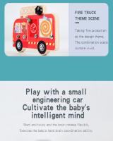 China Busy Board Screw Bolt Set Toys For Kids Workbench Wooden Toys Montessori for sale