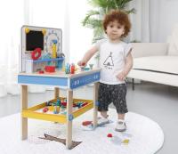 China Wooden Tool Table Kindergarten Educational Toys Early Education Enlightenment for sale