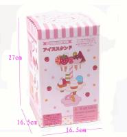 China Simulation Magnetic Ice Cream Wooden Toys Pretend Play Kitchen Food for sale