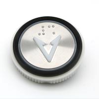 China CZBS 1100 Elevator Push Button DC12V/24V with 3 Million Cycle Life and 0.3-0.6mm Operation Distance for sale