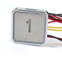 China Stainless Steel 24V/12V Touchless Elevator Button with 0-15mm Sensing Distance and 3M+ Life Cycle for sale