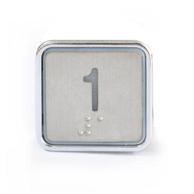 China DC12V/24V Touchless Elevator Push Button with 0-15mm Sensing Distance and 3 Million Cycle Life for sale