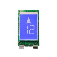 China 24V LCD Lift Indicator Panel with 55.5x93.5mm Display Area for Elevator COP LOP Systems for sale