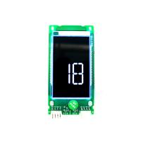 China Elevator LOP Segment LCD Display Panel 55.5x93.5mm DC24V Grey Code Indicator for Lift Systems for sale
