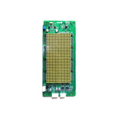 China Elevator Dot Matrix Display Module DC24V 128x74mm Visible Area with CAN/RS485 Interface for sale
