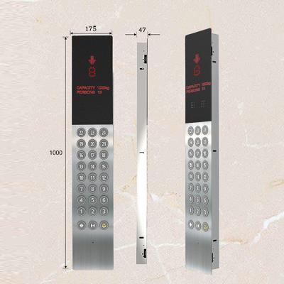 China Otis Kone Acrylic Elevator COP LOP Panel DC24V Operation Parts with 1 Year Warranty for sale