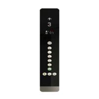 China Elevator COP LOP Panel with DC24V Input, Glass Faceplate and TFT/LCD Display Options for Modern Lift Systems for sale