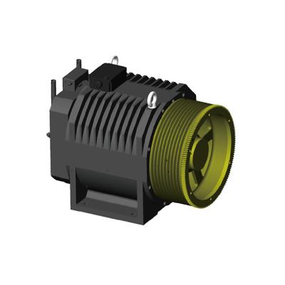 China 220V 380V Gearless Traction Elevator Motor with 450mm Sheave Diameter and 1550-2600 N.m Torque Range for sale