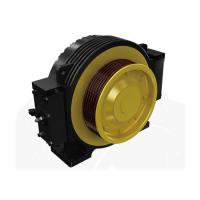 China Elevator Permanent Magnet Synchronous Gearless Traction Motor 400-450mm Sheave 2.2-16.8KW Power Range for sale
