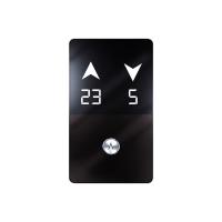 China Stainless Steel Duplex Elevator LOP with White/Red LED Display - DC 24V/12V Input, 12 Month Warranty for sale