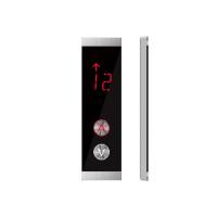 China Red LED Light Elevator LOP Lift Button Panel - DC24V Stainless Steel Surface Mount with 1 Year Warranty for sale