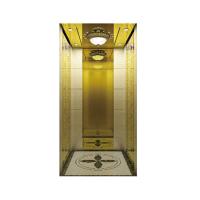 China Mirror Stainless Steel Villa Elevator 450-1600KG Capacity with 1.0-1.75 m/s Speed Options for sale