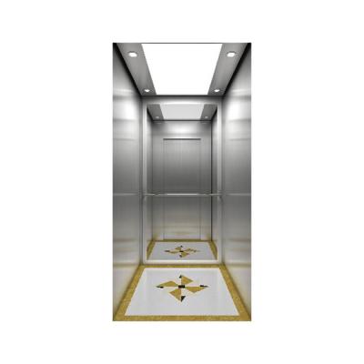 China VVVF Stainless Steel Home Villa Elevator - 630-1150kg Capacity, 1.0-1.75m/s Speed, Space-Saving Design for sale
