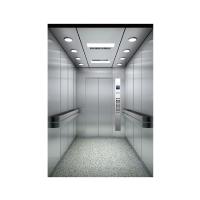 China 1.75m/s High Speed Hospital Elevator with 1600kg Load Capacity - Hairline Stainless Steel Interior for sale