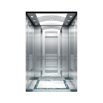China 630kg 800mm Stainless Steel Passenger Elevator for Homes with 1m to 1.75m/s Speed Options for sale