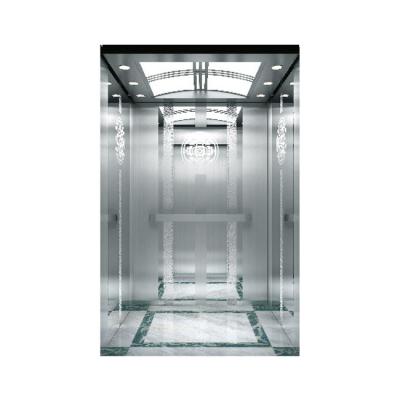 China 1.75m/s 10 Person Home Passenger Elevator 1300x1250mm Stainless Steel Automatic Lift for sale