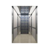 China SS Hairline High Speed Passenger Elevator 8-15 Person Capacity 1.0-1.75 m/s VVVF Hydraulic Lift for sale