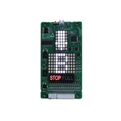 China 144×72mm White Segment LCD Display for Elevator Control Panels - 95×46mm Viewing Area, DC12-36V Input for sale