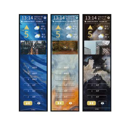 China 29 Inch Touch Screen Digital Elevator Display with 24V/1000mA Power and 1920x540 Resolution for Home Elevators for sale