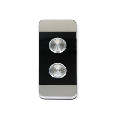 China Black Acrylic LOP Elevator Car Operating Panel for Home Lifts - DC24V/12V Input, Stainless Steel Construction for sale