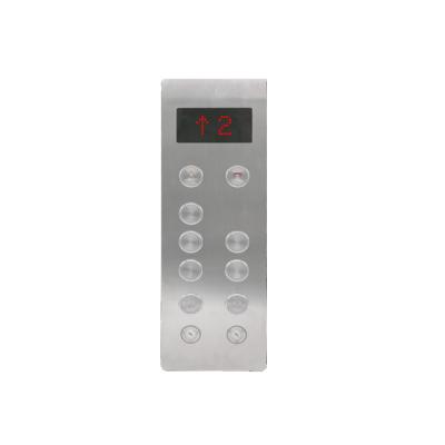 China Touchless Elevator Control Panel Wall Mounted LOP COP with 7-Segment Display and Stainless Steel Construction for sale