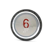 China OTIS Stainless Steel Elevator Floor Alarm Button  Red Digital Light  Touch Button for sale