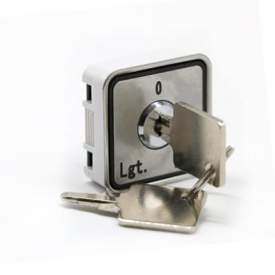 China DC24V Elevator Key Switch 0.27kg with 40,000 Key Codes and 17-28mm Size Options for Secure Door Locking for sale
