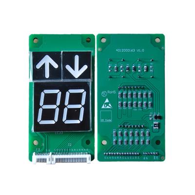 China Multifunctional Elevator 7 Segment Display Board DC24V 59.5x42mm Visible Area with Parallel Interface for sale