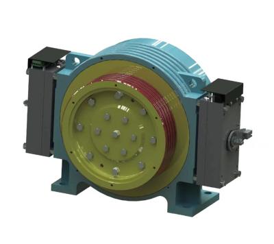 China 2500kg Max. Static Load Elevator Traction Machine for S5-40%ED Duty and Performance for sale