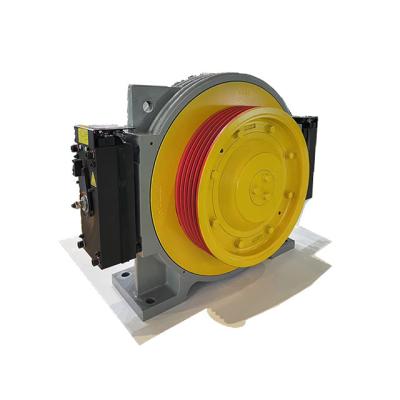 China ZFW400L Permanent Magnet Synchronous Gearless Elevator Tractor 1250-1600kg Load 450/550mm Sheave for sale