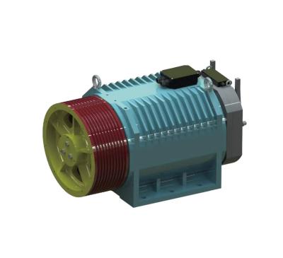 China ZFN450 450mm Traction Lift Main Engine for Home Villa Elevators - 1600-3000kg Load Capacity, 0.5-3.0m/s Speed for sale