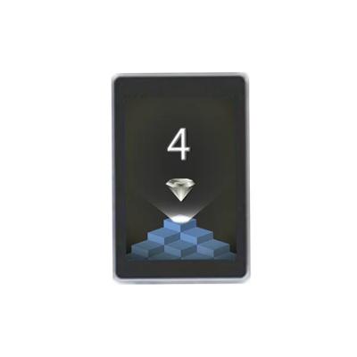 China 3.5 Inch Lift Operate Panel One Click Call Elevator Touch LOP Semi Embedding for sale