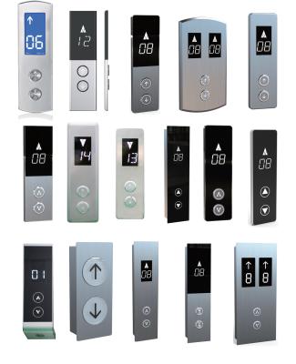 China LOP Elevator Control Panel DC24V Surface Mounted with Dot Matrix/LCD Display and 1-2 Button Configuration for sale