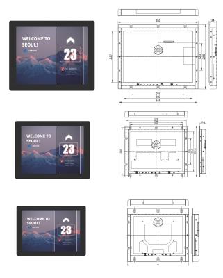 China Elevator Multimedia TFT Display Panel - 7