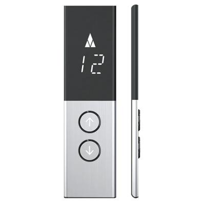 China Elevator Parts Car Operating Elevator Push Button Glass Panel Lop for sale