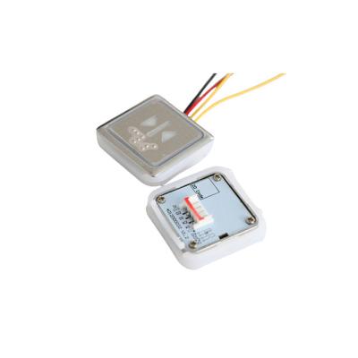 China Zinc Alloy Elevator Push Button Stainless Steel Character Material DC24V Input Voltage for sale