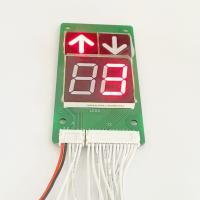 China Discount Item Lift Parts Floor Indicator Custom Parallel 7 Segment Led Display for Elevator Parts COP LOP Panel for sale