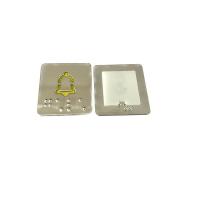 China Elevator Button Faceplate with 1 Year Warranty Fast 3~15 Working Days Delivery and MOQ 1 Lift Button Cover for sale