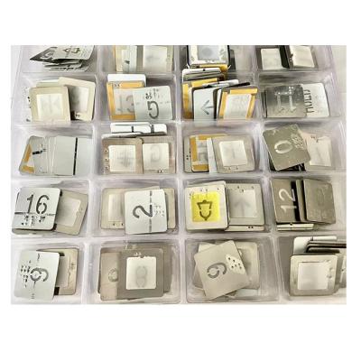 China Customized Modern Design Square Elevator Button Faceplate for Clear and Easy Operation for sale