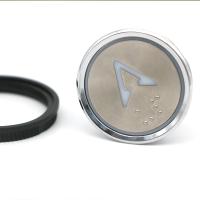 China Stainless Steel Touchless Elevator Push Button with DC24V/12V and 35.6mm Cutout for Contactless Lift for sale