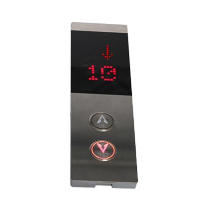 China Black Acrylic Elevator LOP Control Board with DC12-24V Power and 300*170*18 mm Housing Size for sale